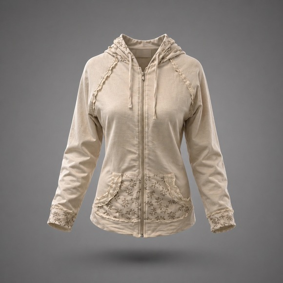 Picasso Style Inc | Tops | Picasso Style Inc Womens Floral Embroidered ...
